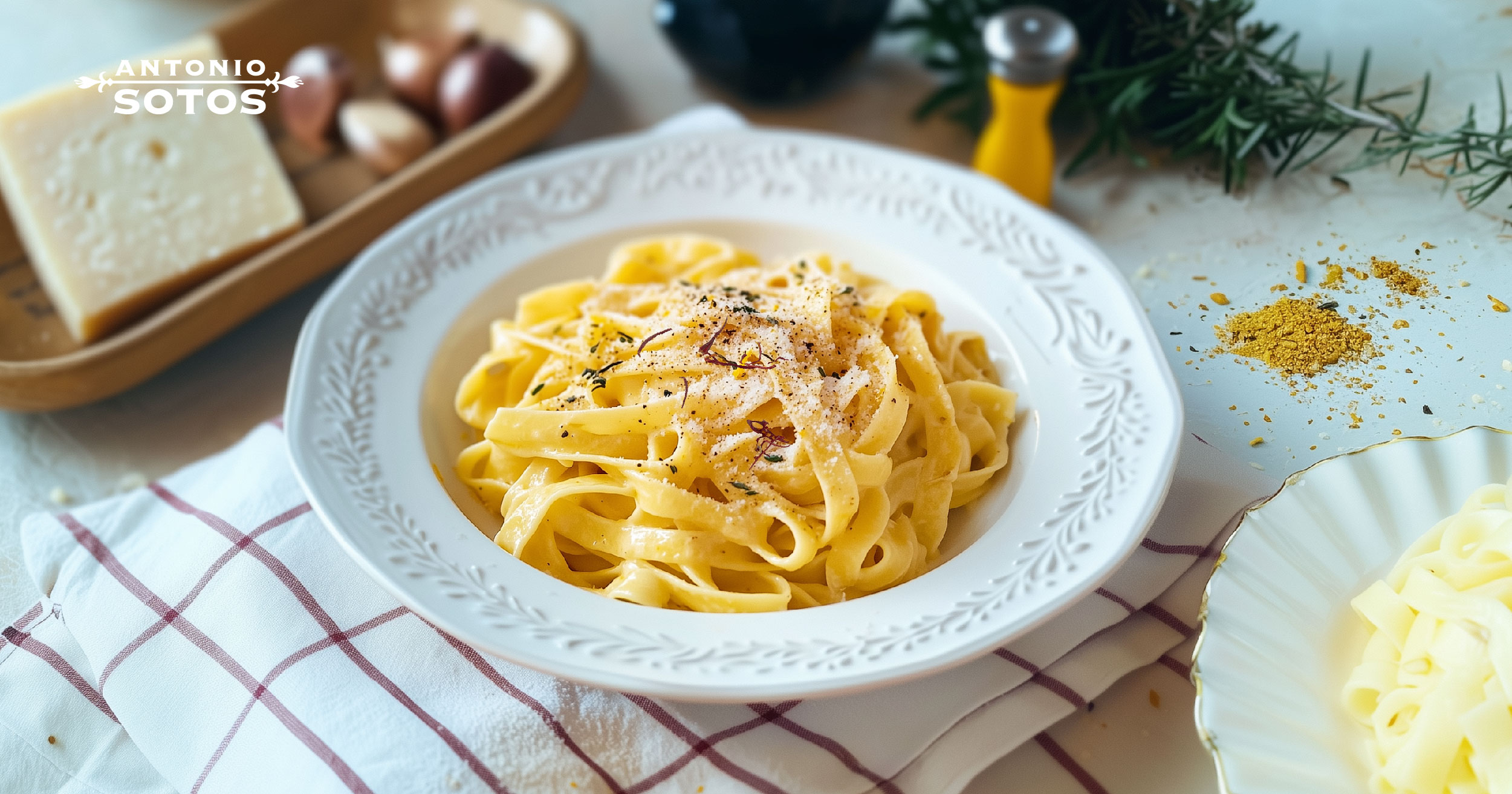 Salsa de Pasta al Azafrán